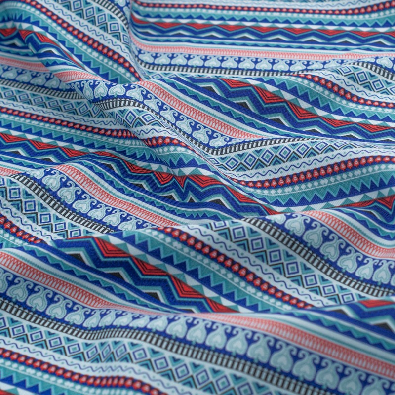 Tela de tergal étnica